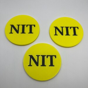 3" Poker Buttons: Big Blind, All In, Bomb Pot - Any Color - Etsy