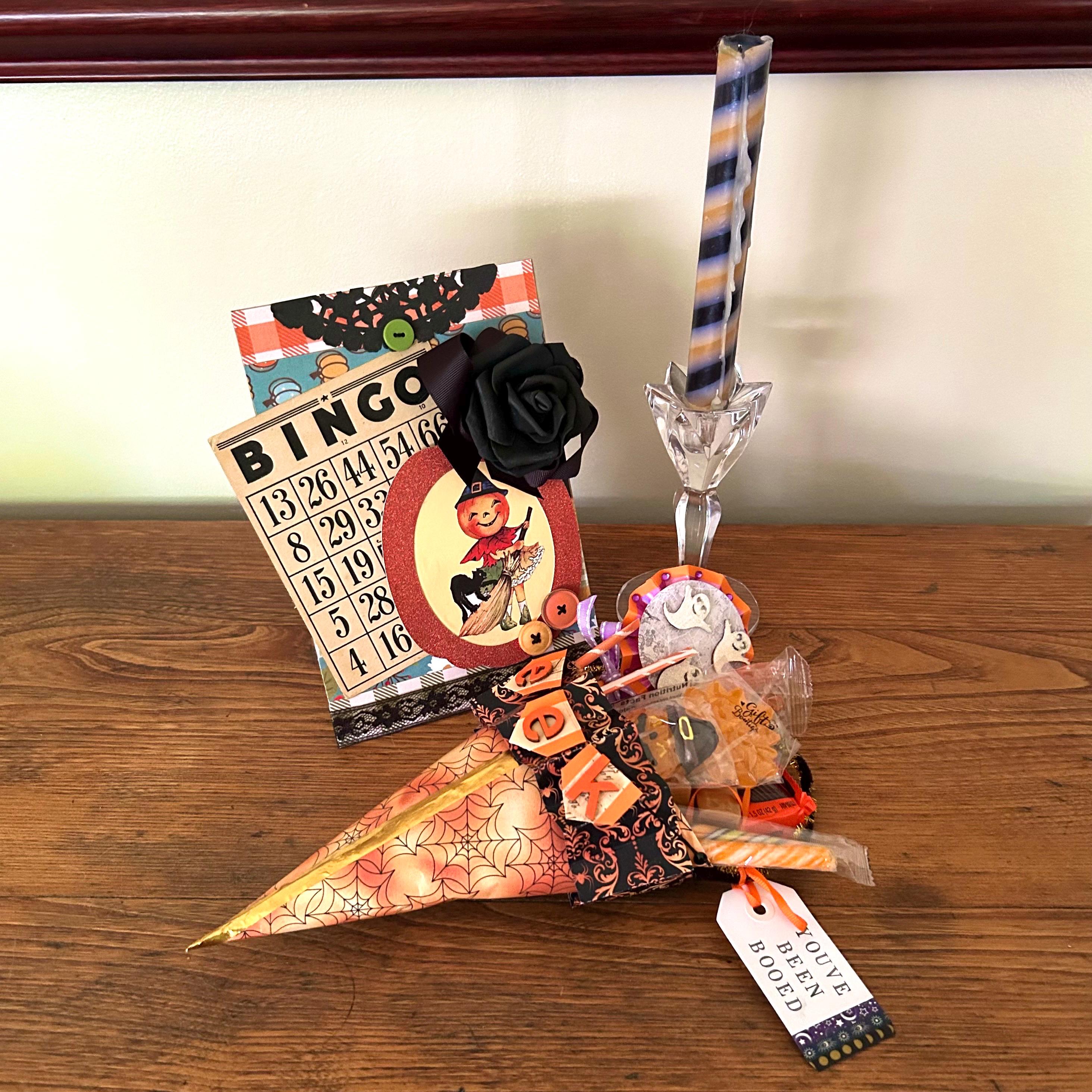 Halloween Wands Set - Pumpkin, Spiderweb and Ghost Paper Picks for ...