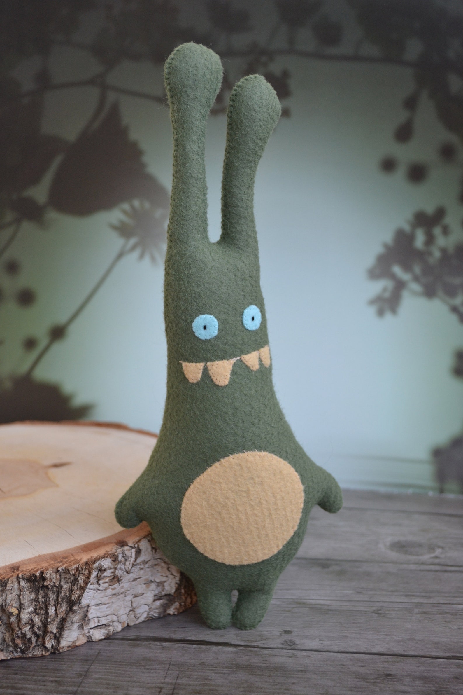 Monster Felt Pattern, Alien Big Toy Sewing PDF Tutorial, Lovely Monster ...