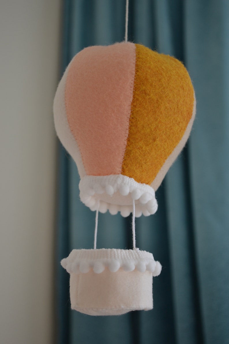 Felt Pattern HOT AIR BALLOON, Pdf English Felt Pattern, Hot-air Balloon ...