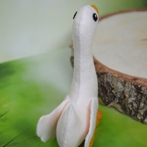 Goose Felt Pattern, Farm Animals PDF Pattern, Pattern Felt Toys Geese ...