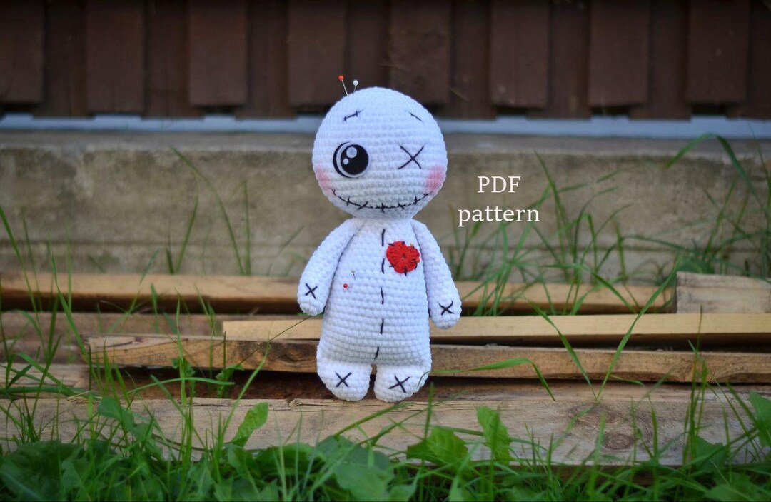 Voodoo Doll Crochet Pattern, Voodoo Amigurumi, Voodoo Crochet, Voodoo ...