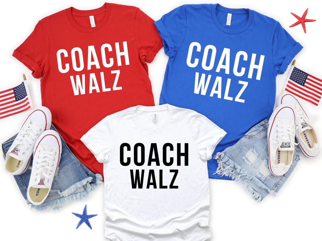 Coach Walz Shirt Kamala Harris Tim Walz Tshirt Future Vice President ...
