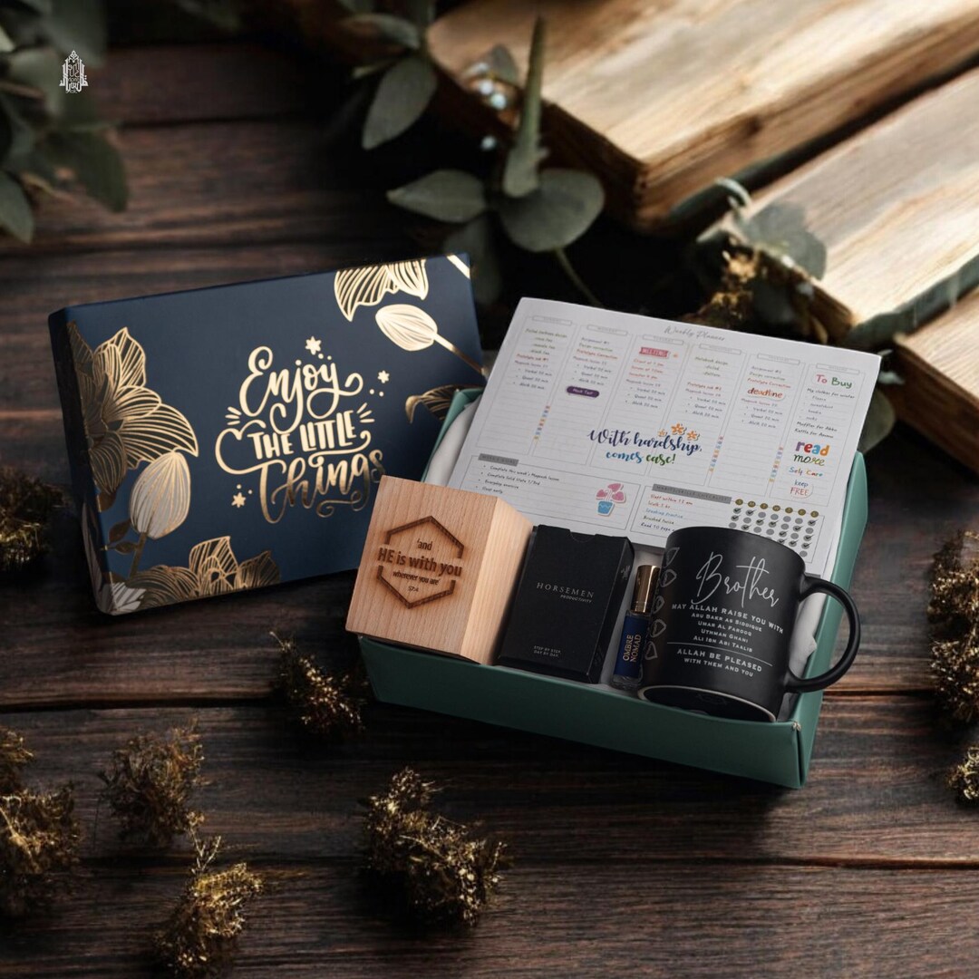Islamic Brotherhood Gift Box | Muslim Brother Gift Set | Faith ...