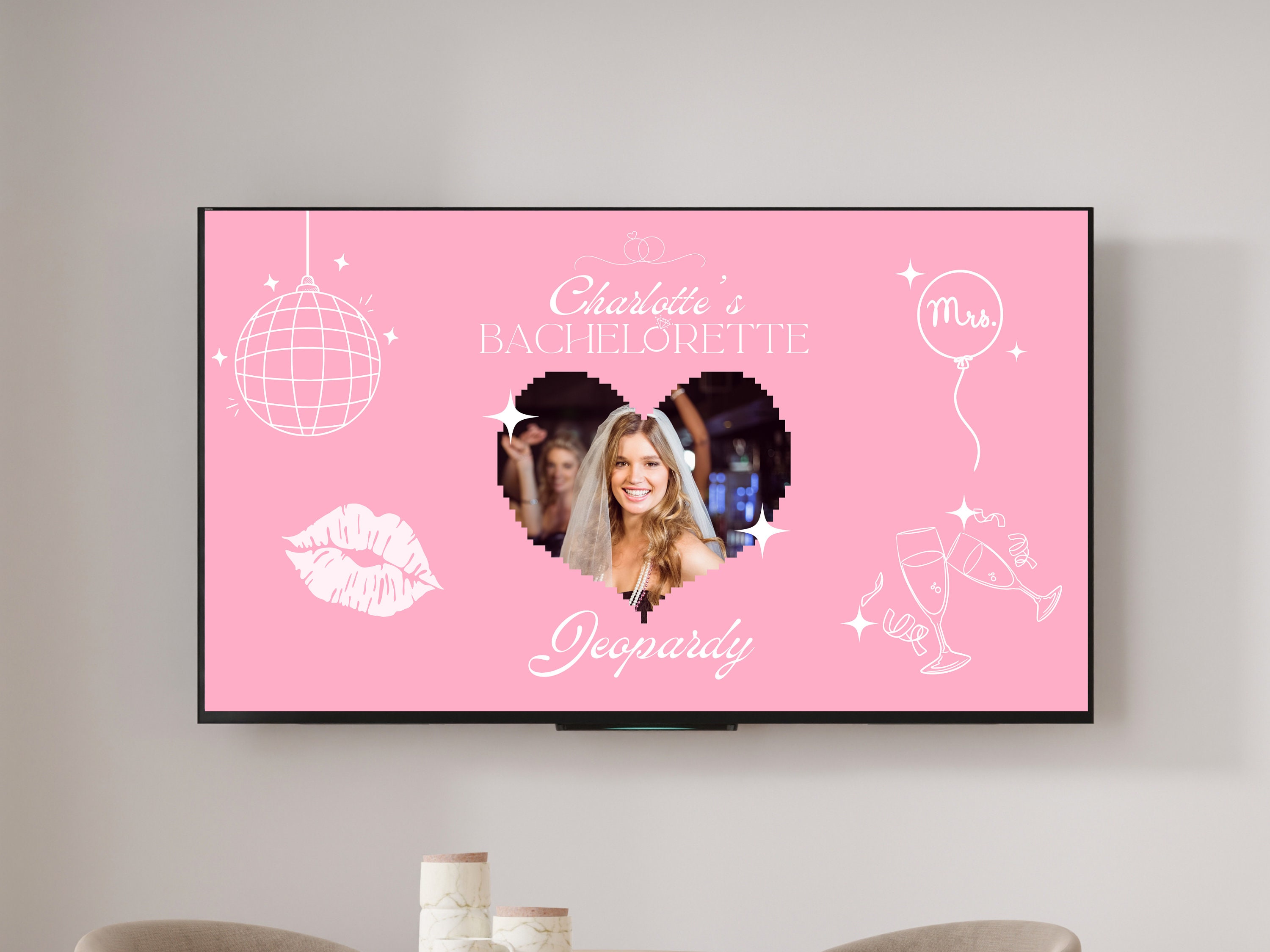 Bachelorette Jeopardy Game Canva Bachelorette Game Weekend Bridal ...