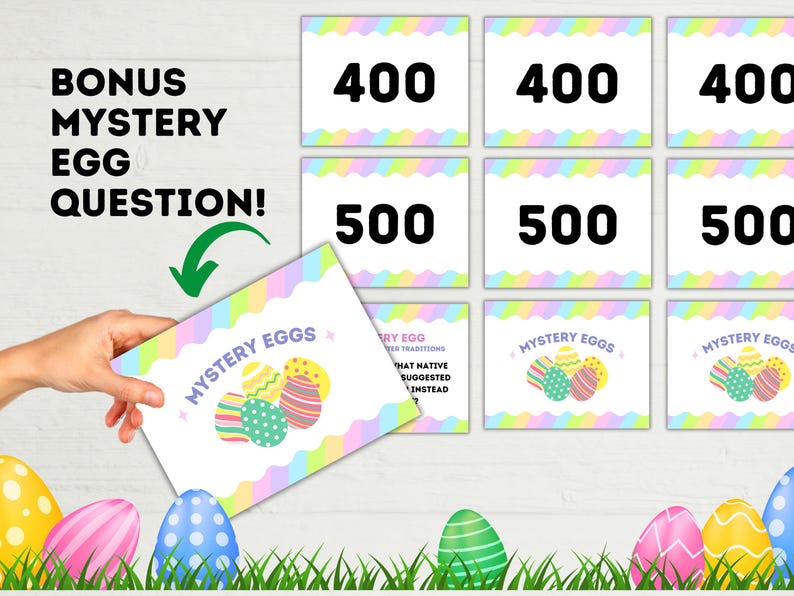 Easter Jeopardy Easter Trivia Game Easter Game for Teens Spring Trivia ...