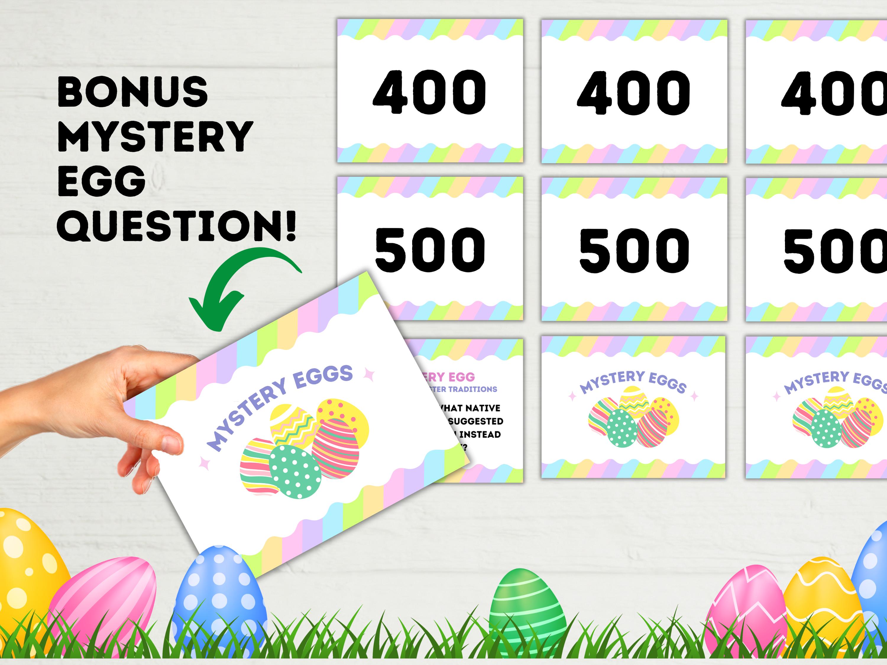 Easter Jeopardy Easter Trivia Game Easter Game for Teens Spring Trivia ...