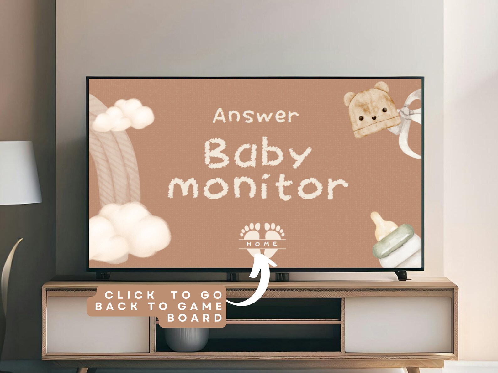 Baby Shower Jeopardy Game Neutral Baby Shower Jeopardy Game Idea Canva ...