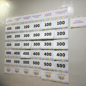 Easter Jeopardy Easter Trivia Game Easter Game for Teens Spring Trivia ...