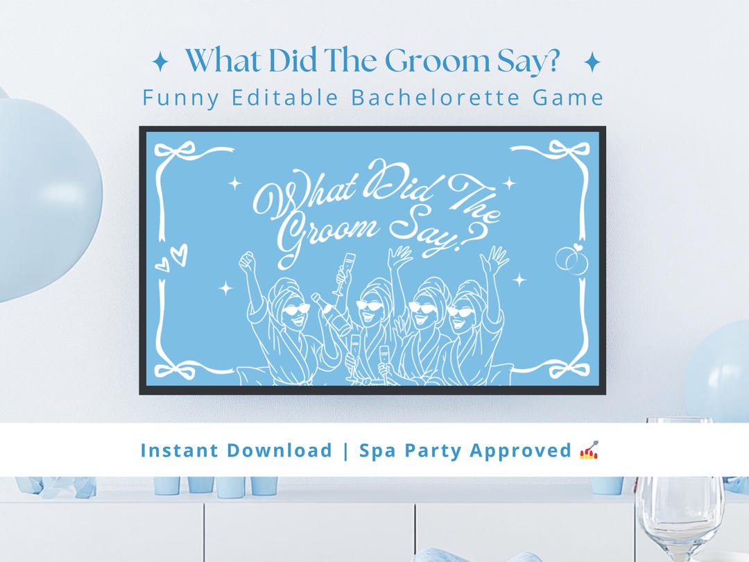 Girls Gone Mild Bachelorette What Did the Groom Say Game Slumber Party ...