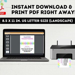 Easter Jeopardy Easter Trivia Game Easter Game for Teens Spring Trivia ...