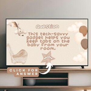 Baby Shower Jeopardy Game Neutral Baby Shower Jeopardy Game Idea Canva ...