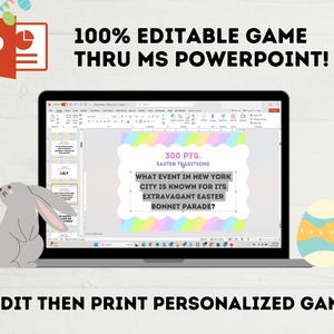 Easter Jeopardy Easter Trivia Game Easter Game for Teens Spring Trivia ...