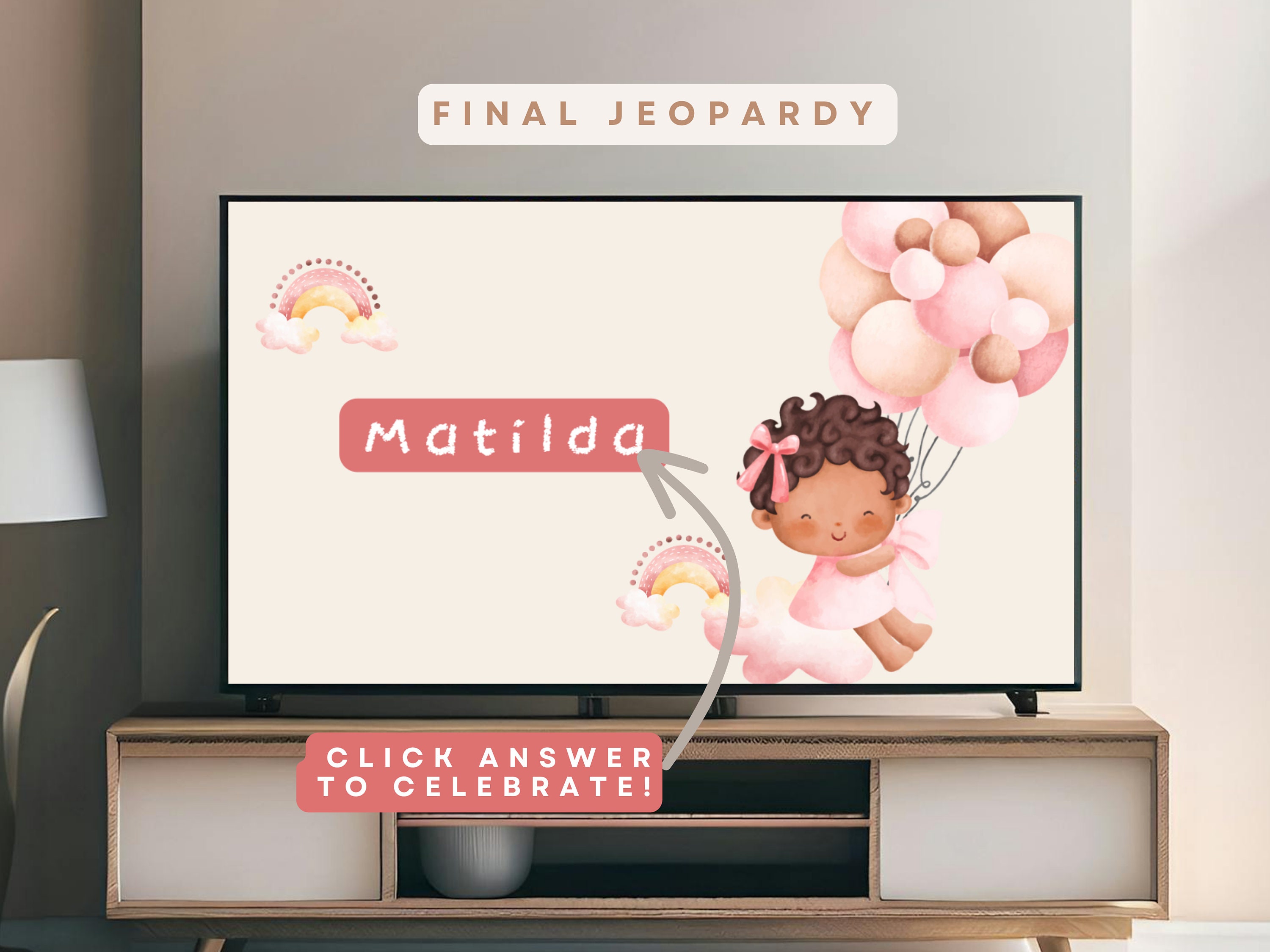 Baby Shower Jeopardy Game Neutral Baby Shower Jeopardy Game Idea Canva ...