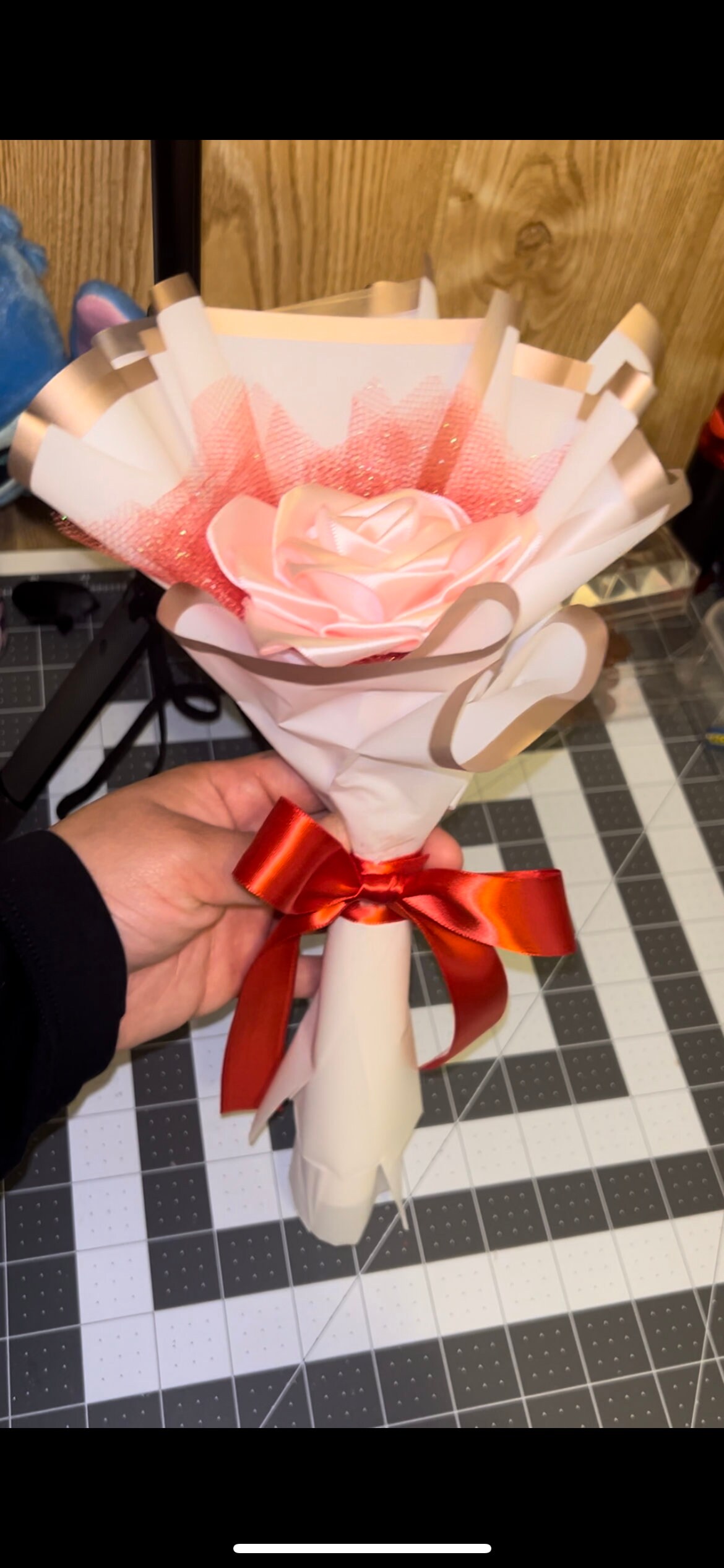 Single Rose Eternal Bouquet - Etsy