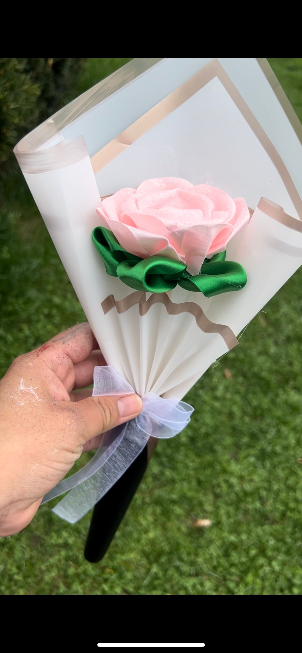 Single Rose Eternal Bouquet - Etsy