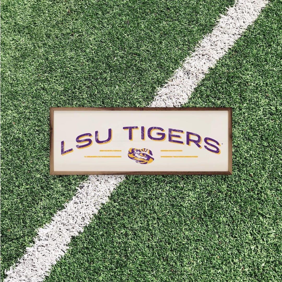 LSU Tigers Artwork LSU Tigers Wall Art officially Licensed - Etsy