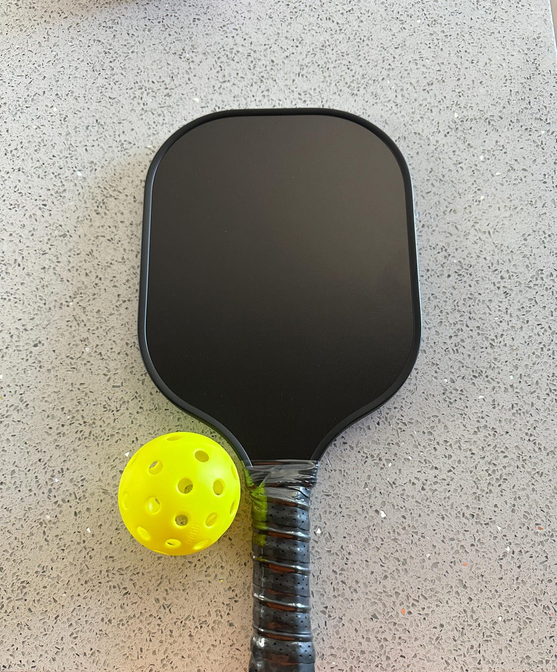 Pickleball Paddle Blank black Custom Pickleball Paddles - Etsy