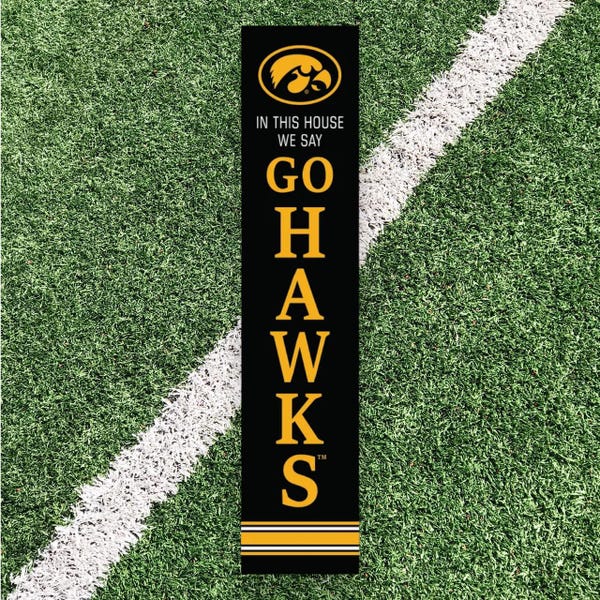 Iowa Hawkeye Sign - Etsy