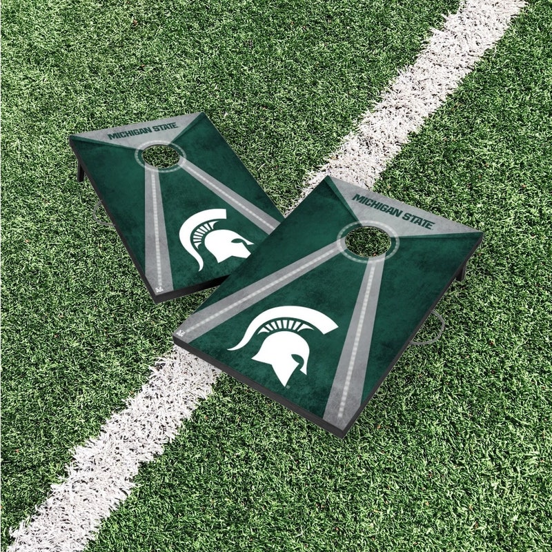 Michigan State Cornhole - Etsy