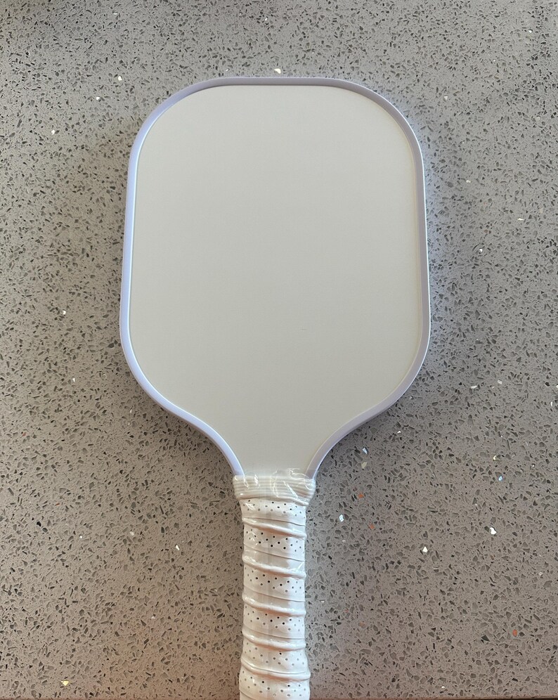 White Pickleball Paddle Blank black Custom Pickleball Paddles - Etsy