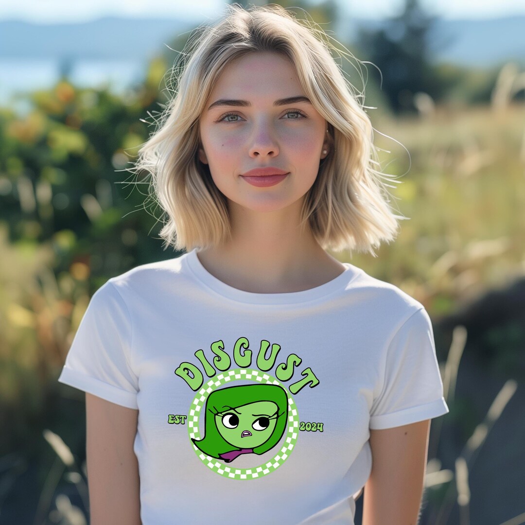 Inside Out Disgust Shirt, Disney Shirt, Disney Fan Birthday Gift ...