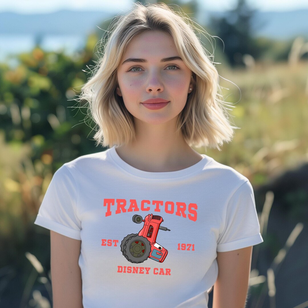 Cars Tractors Varsity Shirt, Cars Birthday Gift, Disney Cars Shirts ...