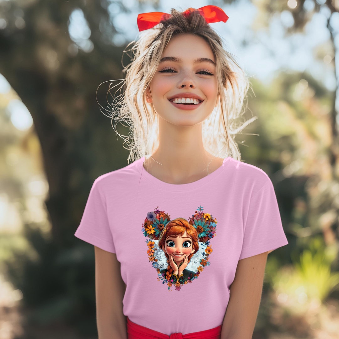 Princess Anna Mouse Ears Shirt, Frozen Anna Shirt, Disney Princess ...
