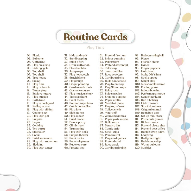 Editable Self Care Morning Routine Cards Healthy Routine Chart for Kids ...