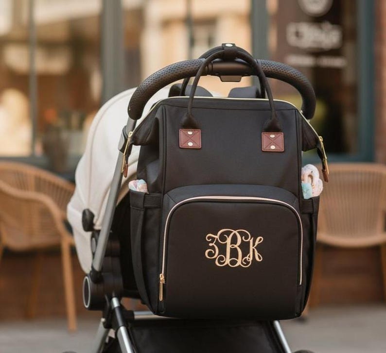 Baby Diaper Bag Backpack Personalized Monogram or Name Travel Bag - Etsy