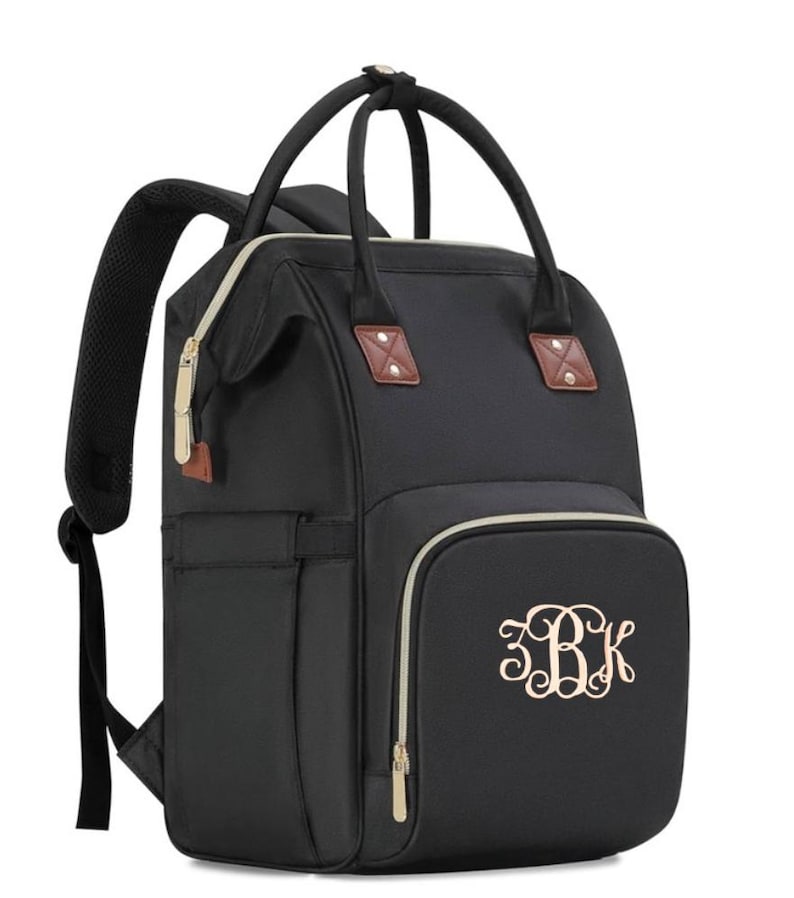 Baby Diaper Bag Backpack Personalized Monogram or Name Travel Bag - Etsy