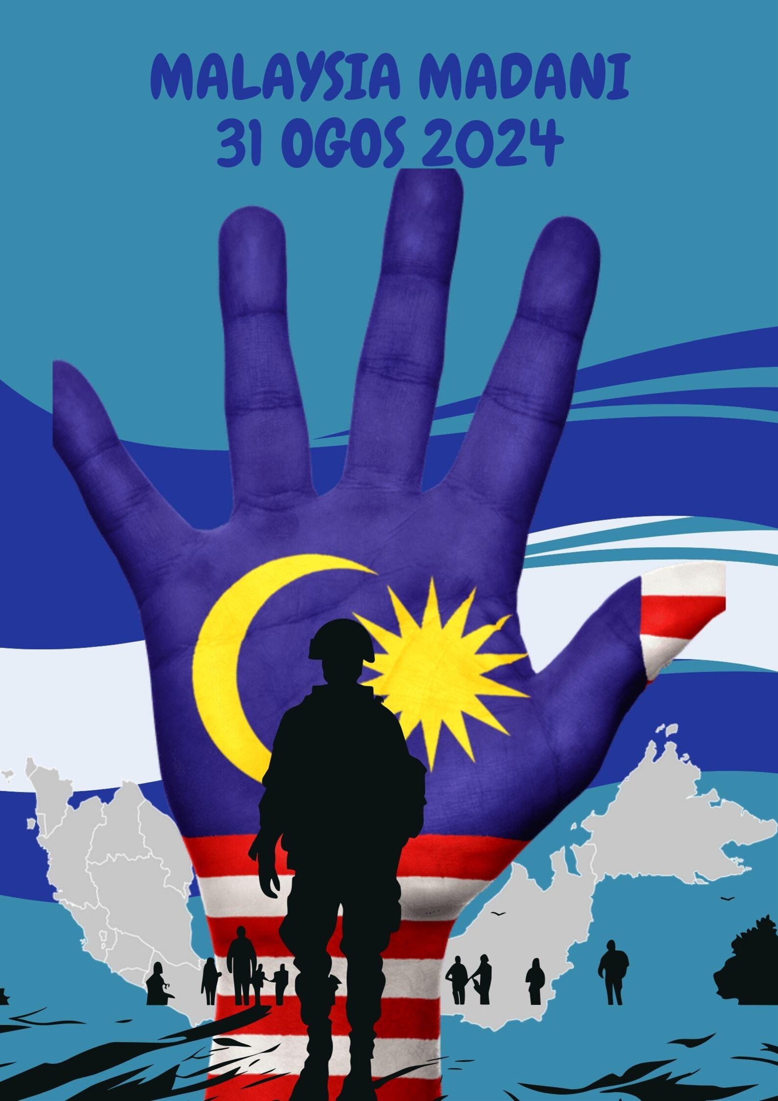 Merdeka Poster - Etsy