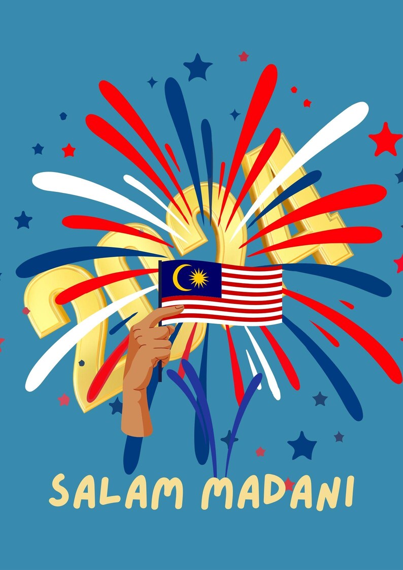 Merdeka Poster - Etsy