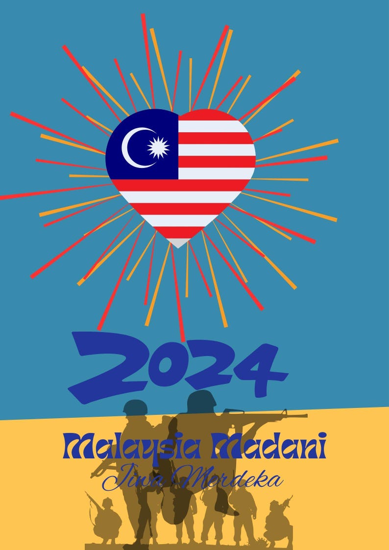 Merdeka Poster - Etsy