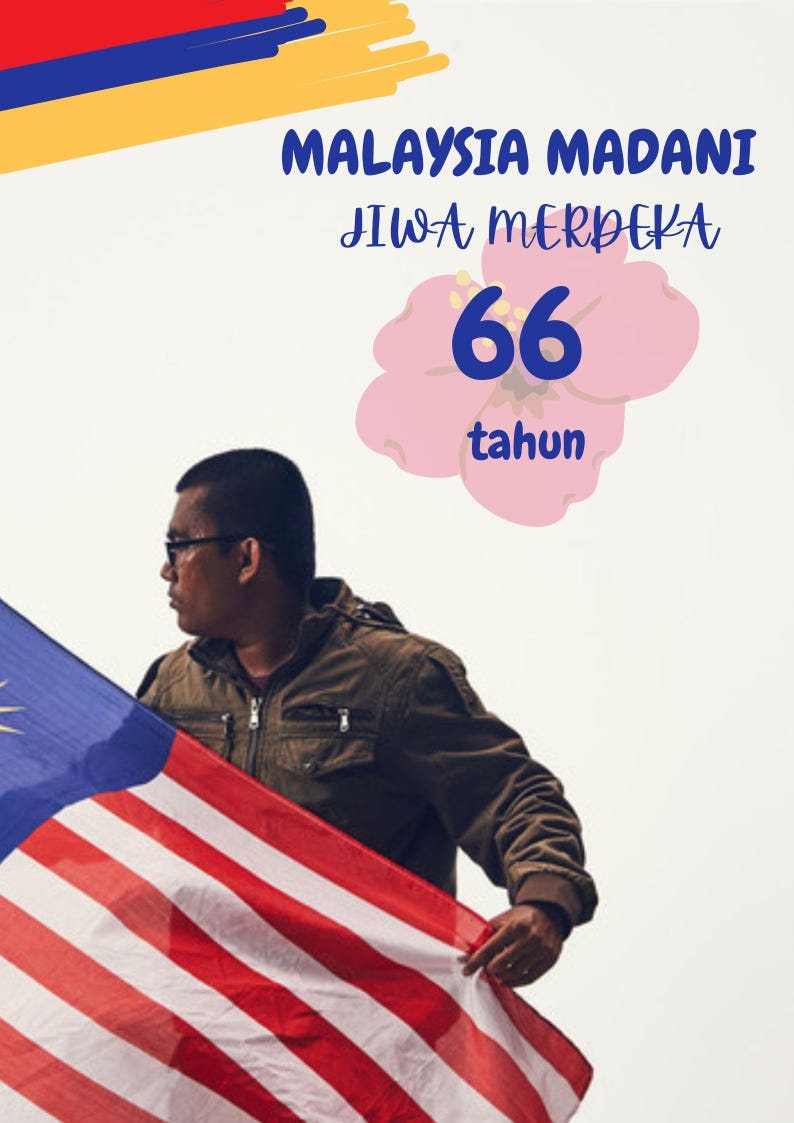 Merdeka Poster - Etsy