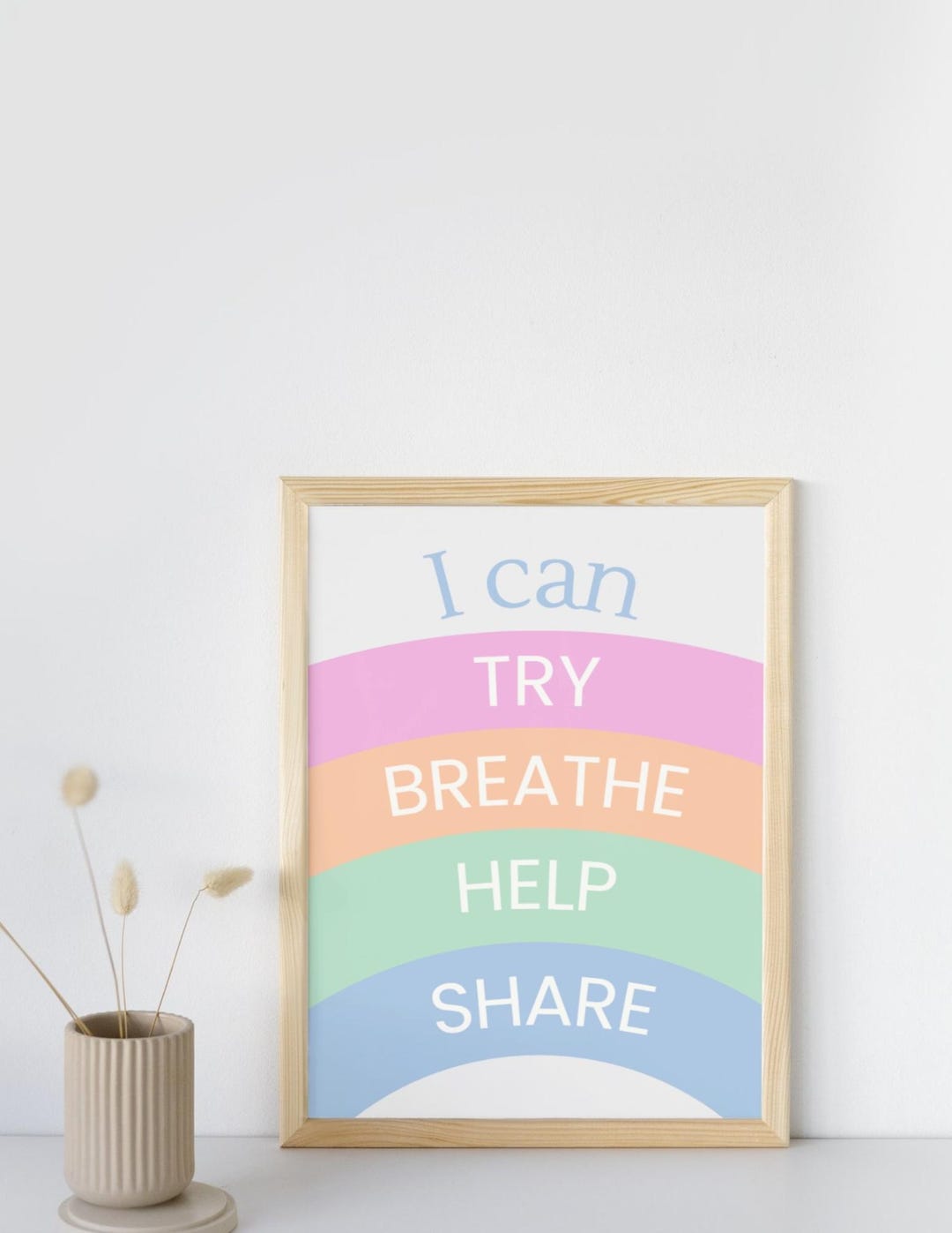 Kid Affirmation Poster Set – Set of 4 Printable Wall Art Downloads ...
