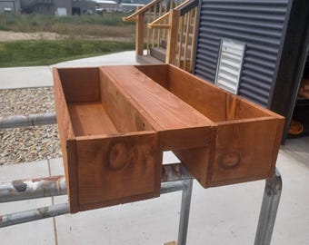 Balcony Railing Planter Box, Apartment Garden Hanging Rail Stand ...