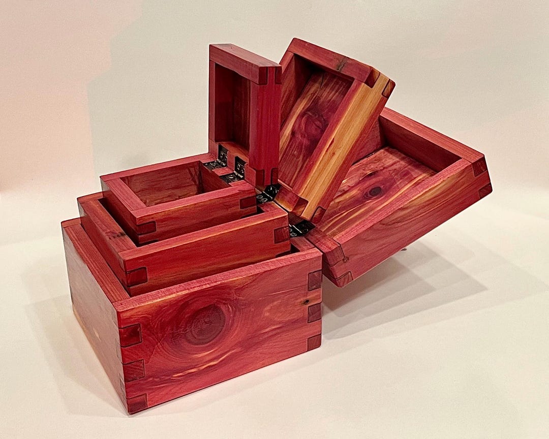 Reusable Gift Boxes: Cedar Wood. Handmade. Finish. Also Great for ...