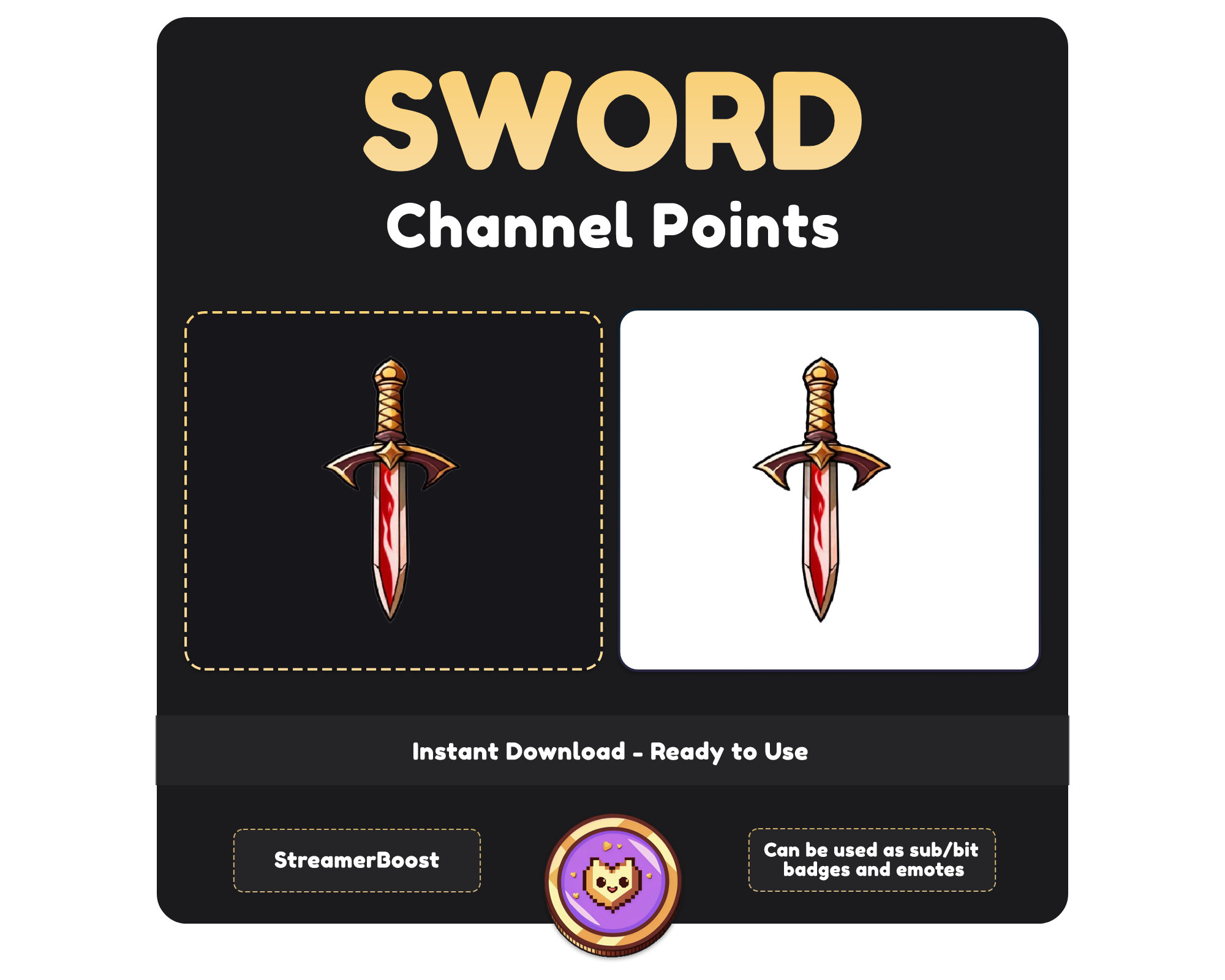 Sword Twitch Channel Points| Stream | PNG | Twitch Emotes | Twitch ...