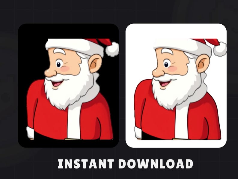 Animated Santa Emote – Dancing Shoulder Shake Pop Style, Gif & Webm - Etsy