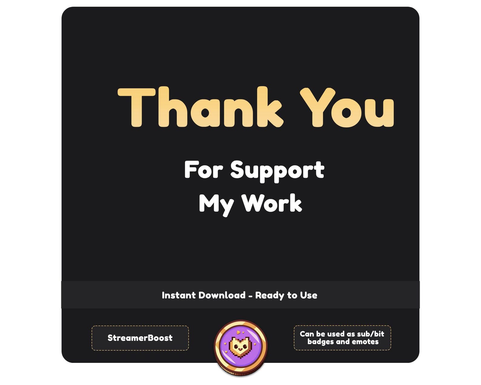 Pixel Heart Coin Twitch Emotes: 8-bit Channel Points (instant Download ...