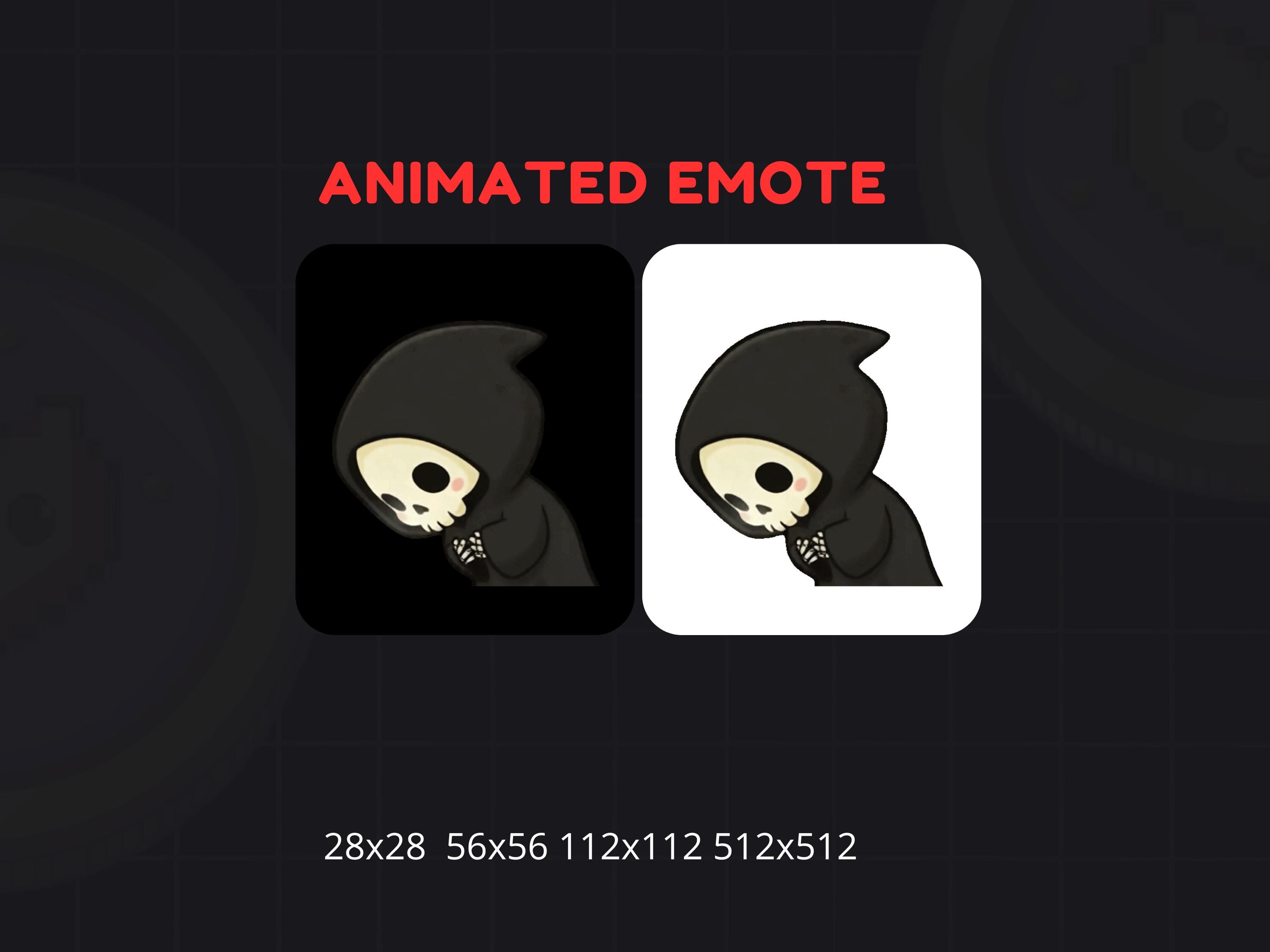 Animated Grim Reaper Headbang Emote - Discord, Twitch & Youtube ...