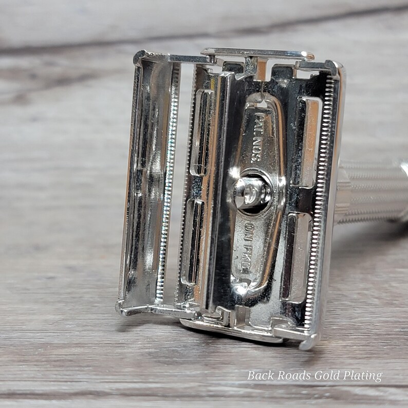 Gillette Fatboy F4 1960 Vintage Safety Razor Rhodium - Etsy