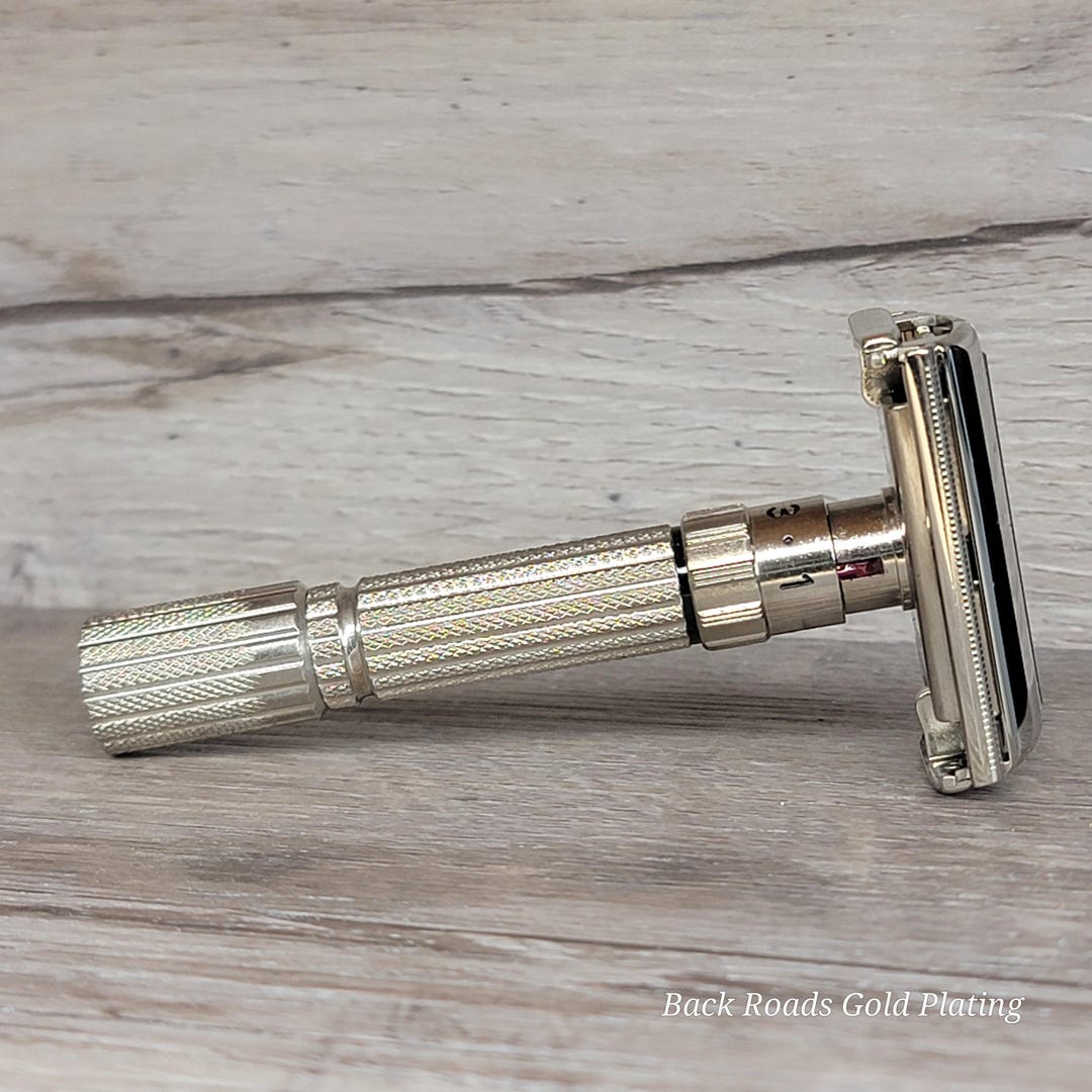 Gillette Fatboy G1 1961 Vintage Safety Razor mirror Nickel - Etsy