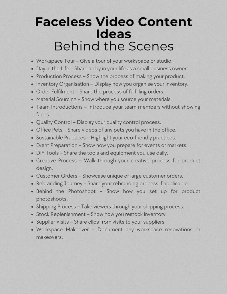 Faceless Tik Tok & Reel Ideas With Master Resell Rights, Viral Content ...