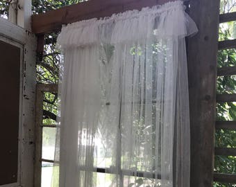 Priscilla curtains | Etsy
