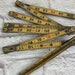 Vintage Old Wood Folding Tape Measure Extension Ruler Neat Patina - Etsy