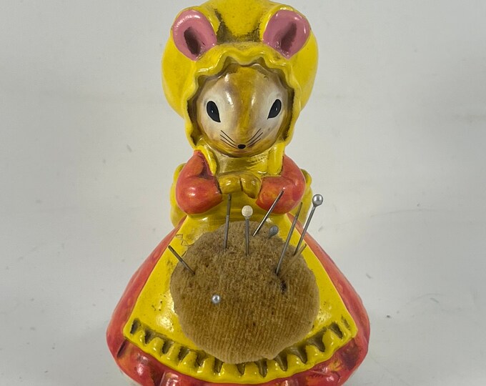 Vintage Lorrie Design by Josef Mouse Pin Cushion - Etsy
