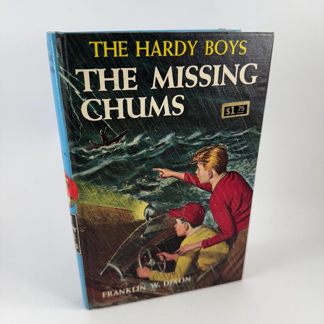 Vintage 1962 the Hardy Boys the Missing Chums by Franklin Dixon 4 - Etsy