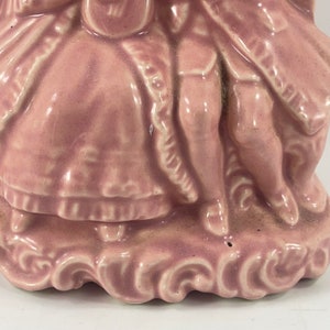 Vintage Pink Cameron Clay Products USA Pink Lady and Gentleman Planter ...